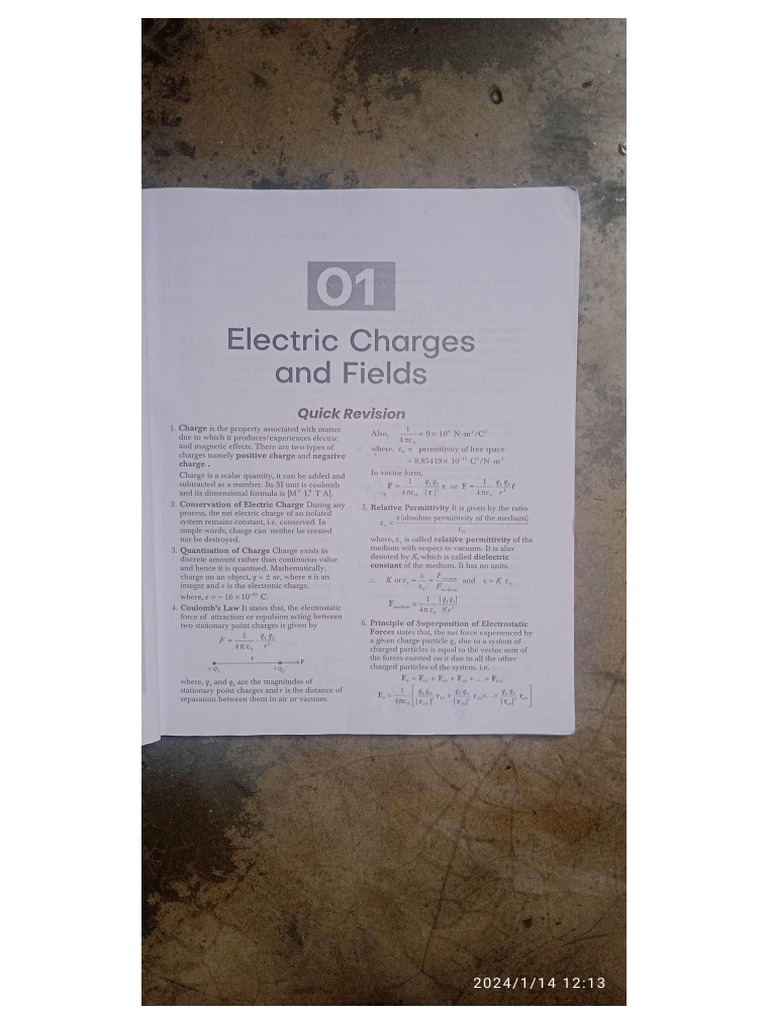 Physics Chapter 1 | PDF