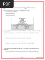 Humulin R U-500 Dosage Conversion Guide | PDF | Syringe