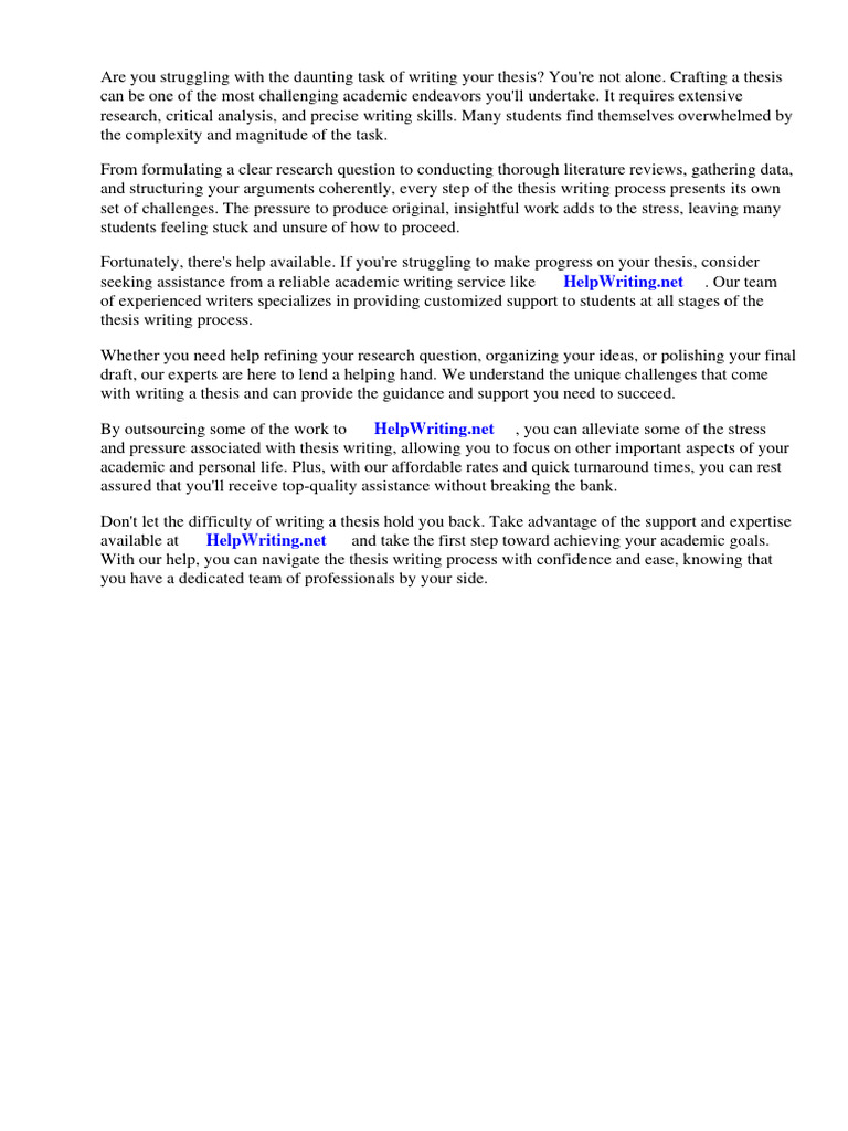 Background Thesis Preview | PDF | Thesis | Essays