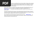 Beowulf Final Paper | PDF | Hero