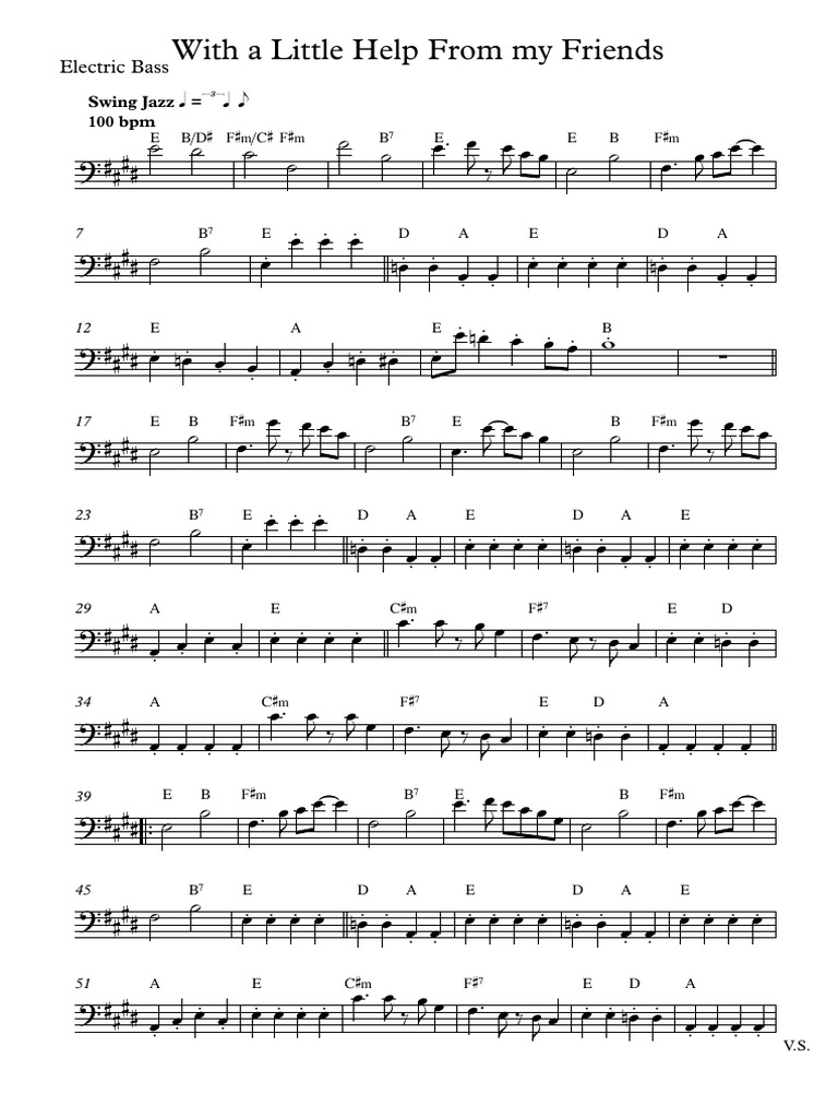 With A Little Help From My Friends - Violinos, Cello, Baixo e Piano ...