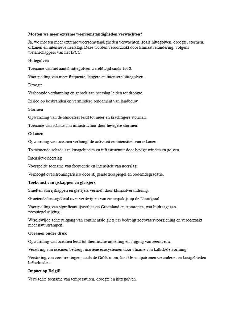 Aard Samenvatting | PDF