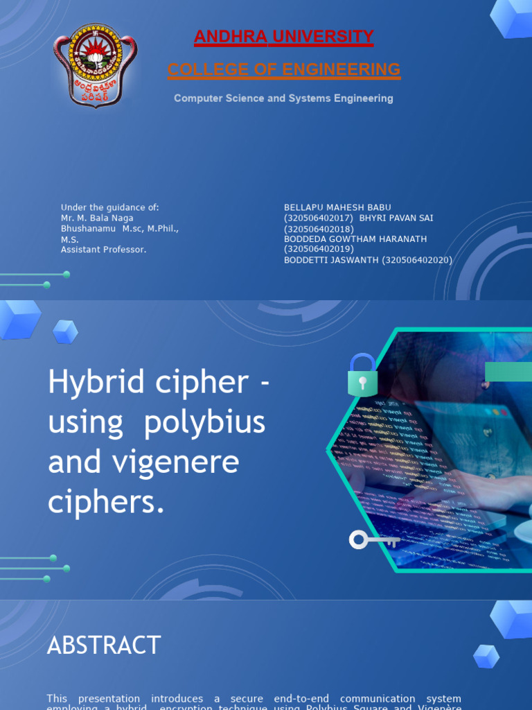 Project | PDF | Cryptography | Encryption