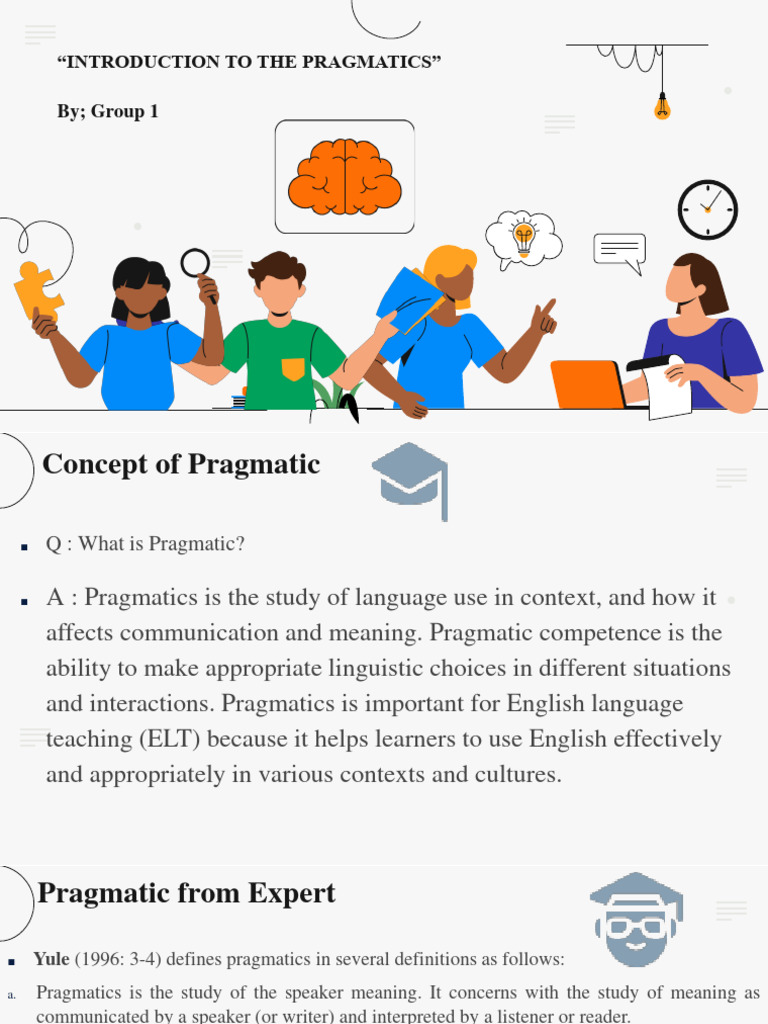 Understanding Pragmatics in ELT | PDF | Second Language | Linguistics