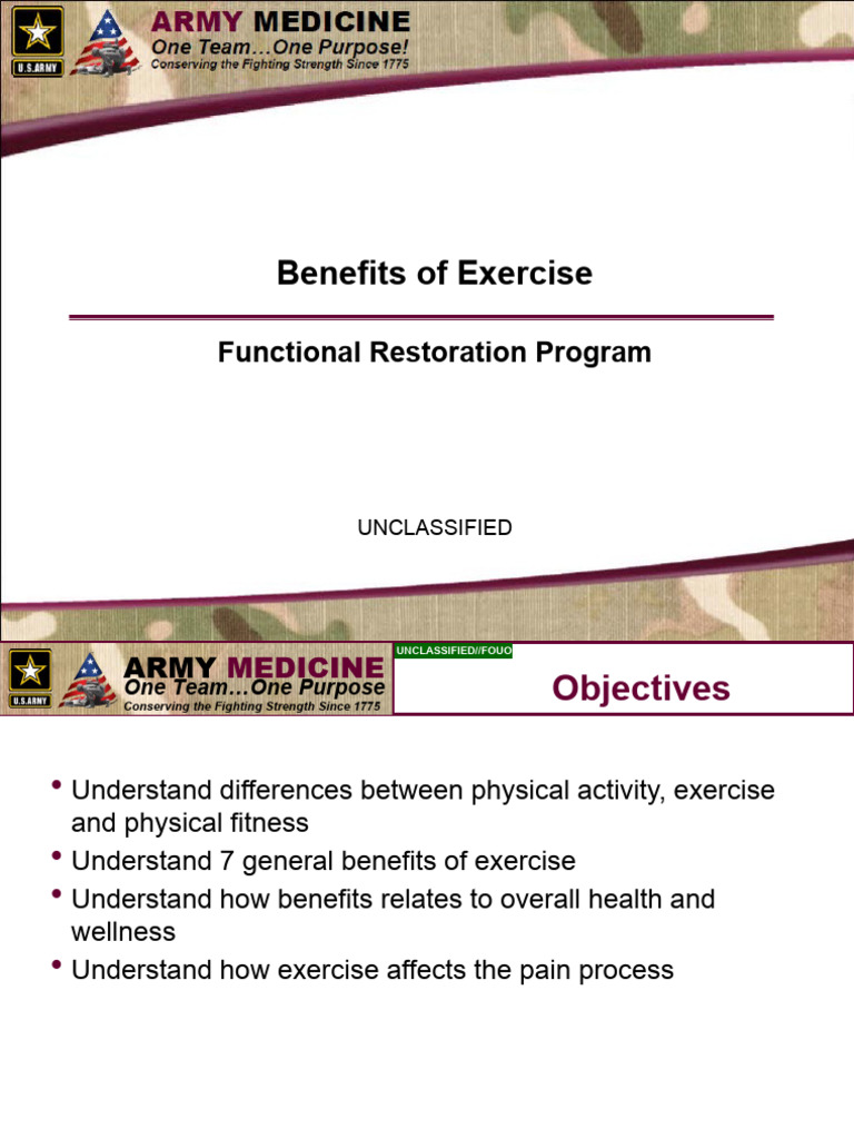 Benefits of Exercise-FINAL | PDF | Physical Fitness | Coronary Artery ...