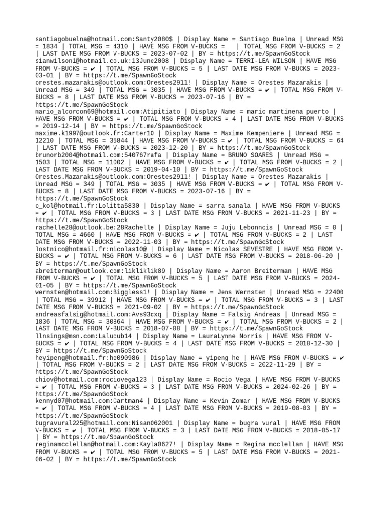 27x FN Inboxed Hits Free Quality - @SpawnGoStock | PDF