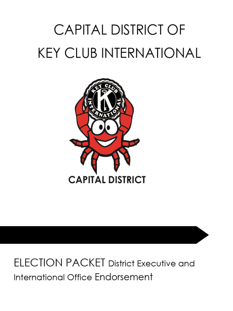 Capital Key Club Executive Election Packet 2024 | PDF | Government
