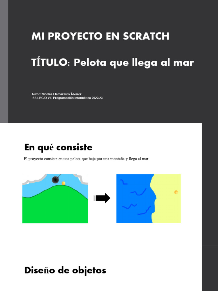 Tarea 2. Pri. Proyecto Scratch | PDF