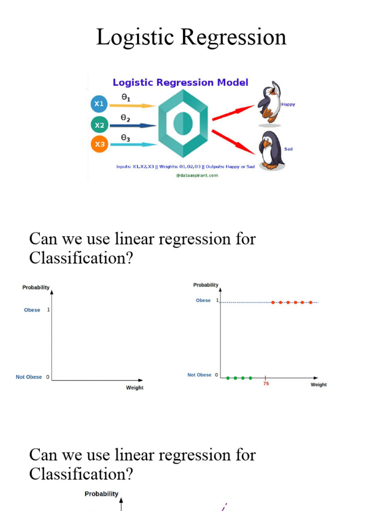 Logistic Regression (Autosaved) | PDF | Statistical Classification ...