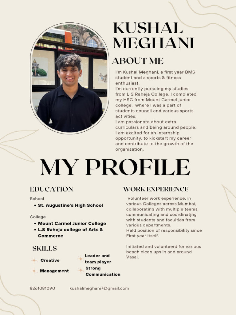 Kushal Meghani CV | PDF