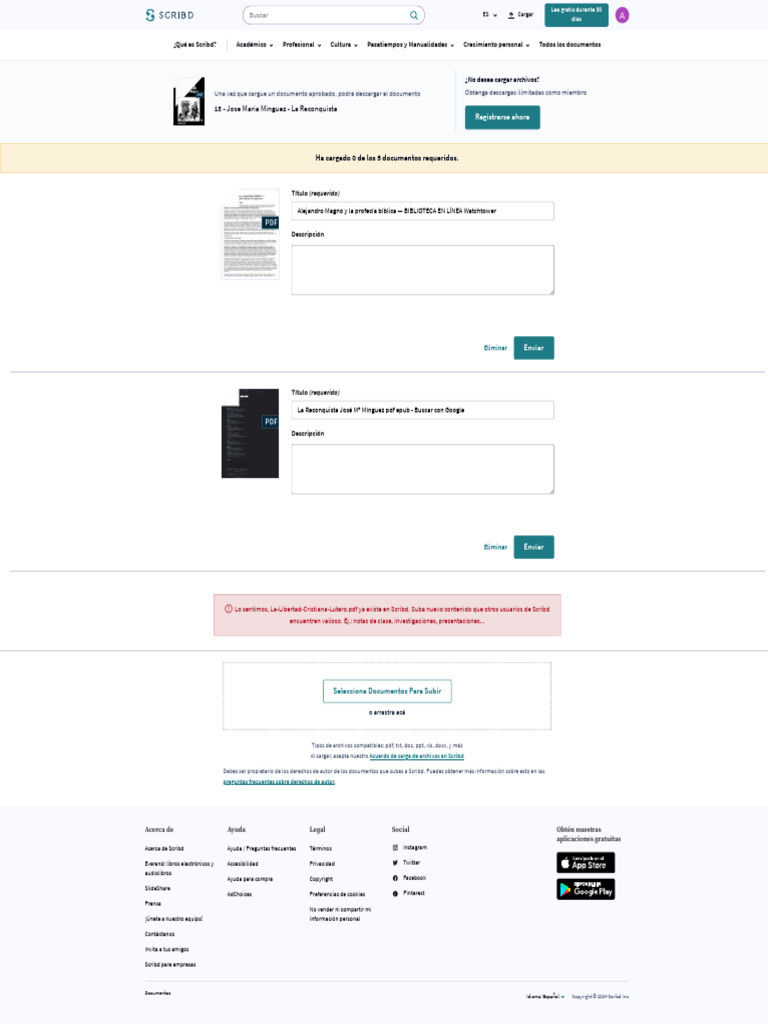 Suba Un Documento - Scribd | PDF | Scribd | Red mundial