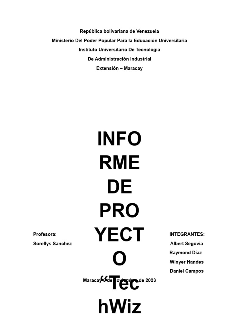 Informe Programacion LLL | PDF | Usabilidad | Red mundial