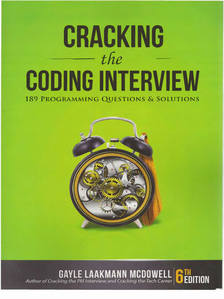 Gayle Laakmann McDowell - Cracking The Coding Interview - 189 Programming Questions and ...