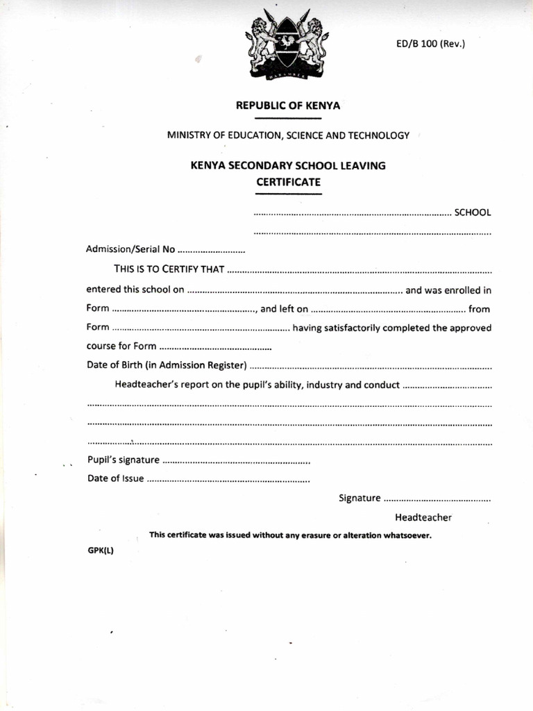 Secondary Leaving Cert | PDF