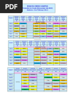 Grade 5 Timetable | PDF