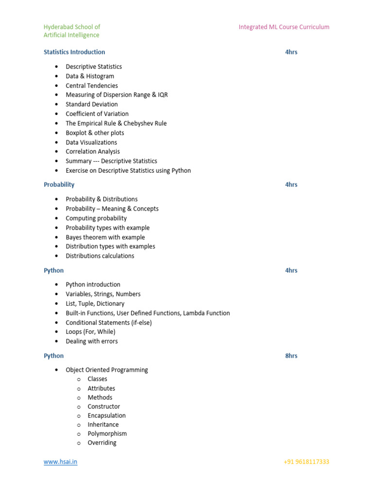 Corporate Training On ML | PDF | Regression Analysis | Support Vector Machine