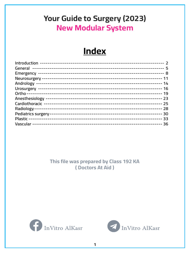 Your Guide To Surgery | PDF