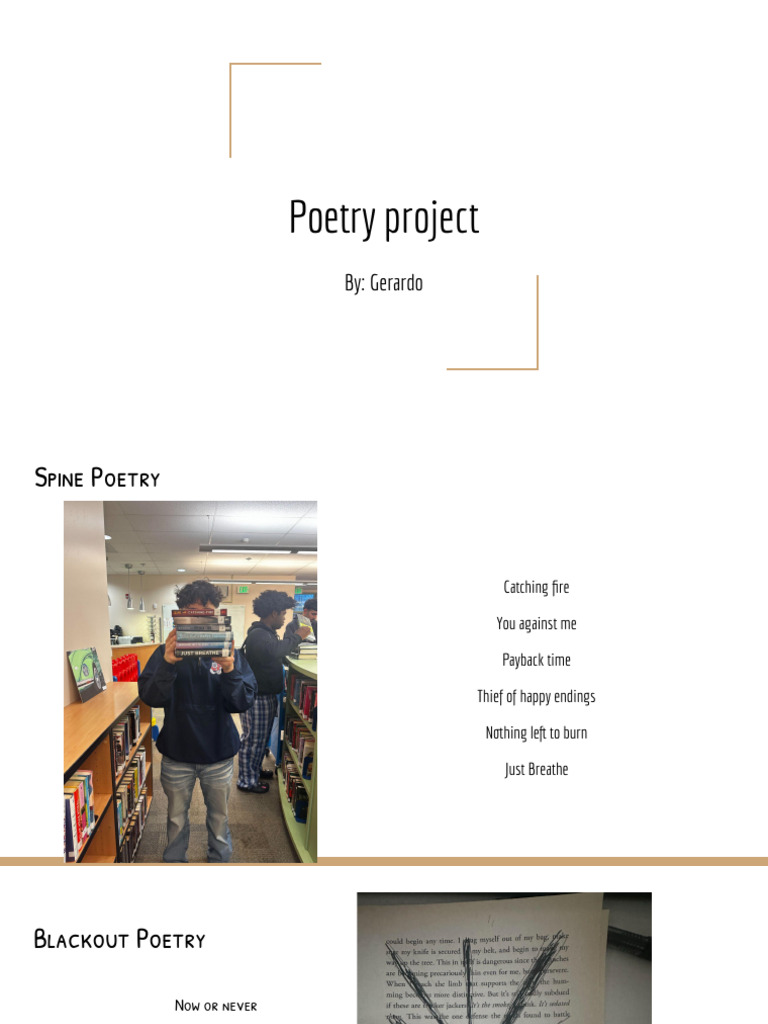 Poetry Project | PDF