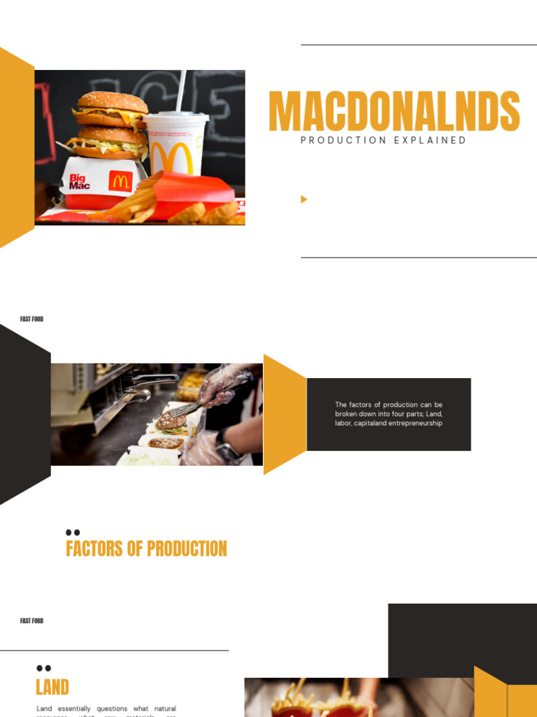 Production Assignment | PDF | Foods | Fast Food