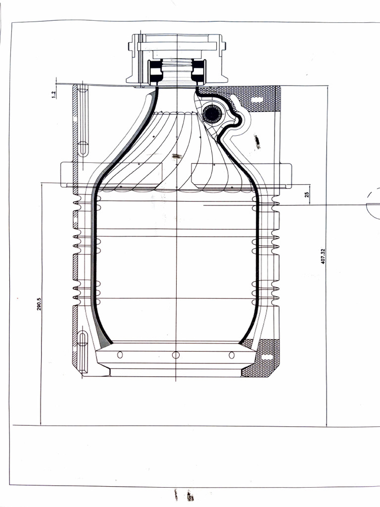 Molde Garafão | PDF