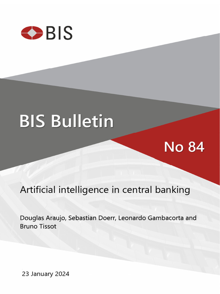 AI Applications in Central Banking | PDF | Machine Learning ...