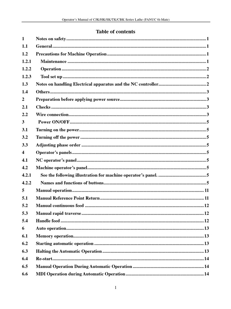 HK-SK-TK-CJK Operation Manual | PDF | Switch | Machines