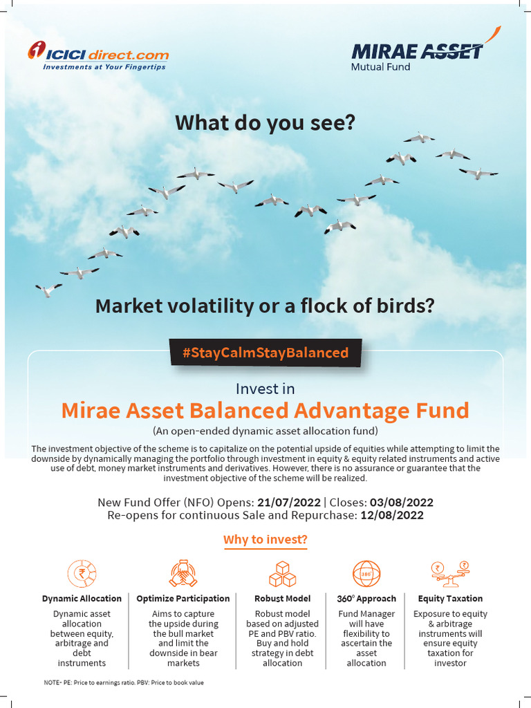 Mirae Asset BAF Leaflet | PDF | Investment Fund | Asset Allocation