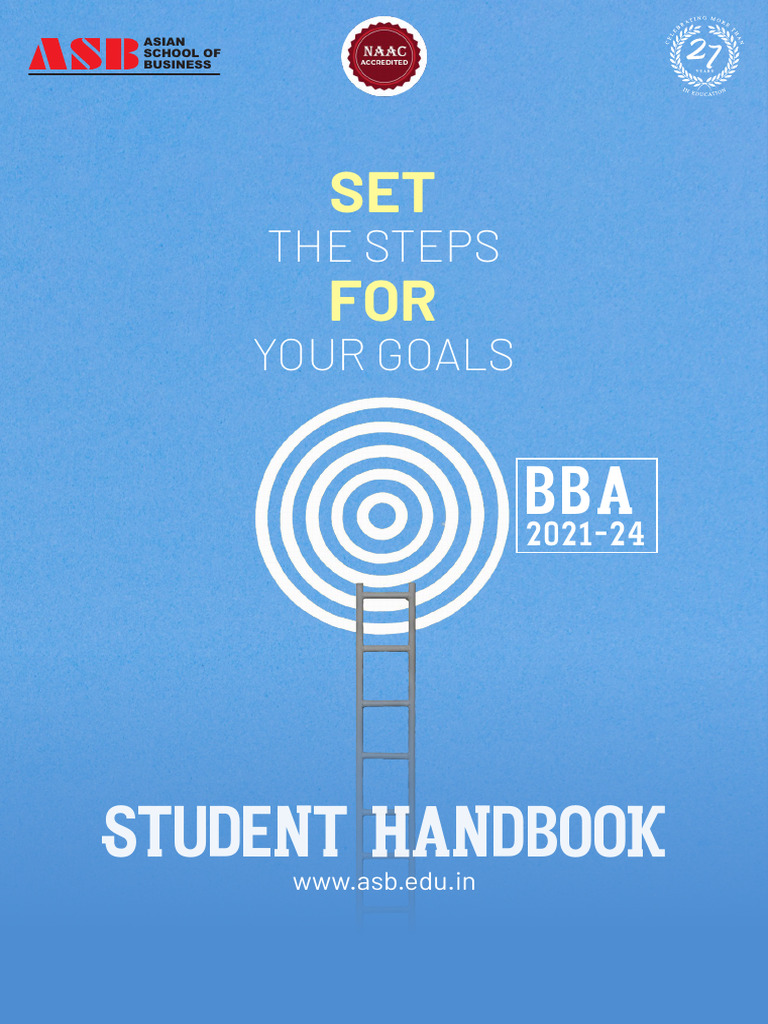 BBA 2021-24 Student Handbook | PDF | Travel Visa | Critical Thinking