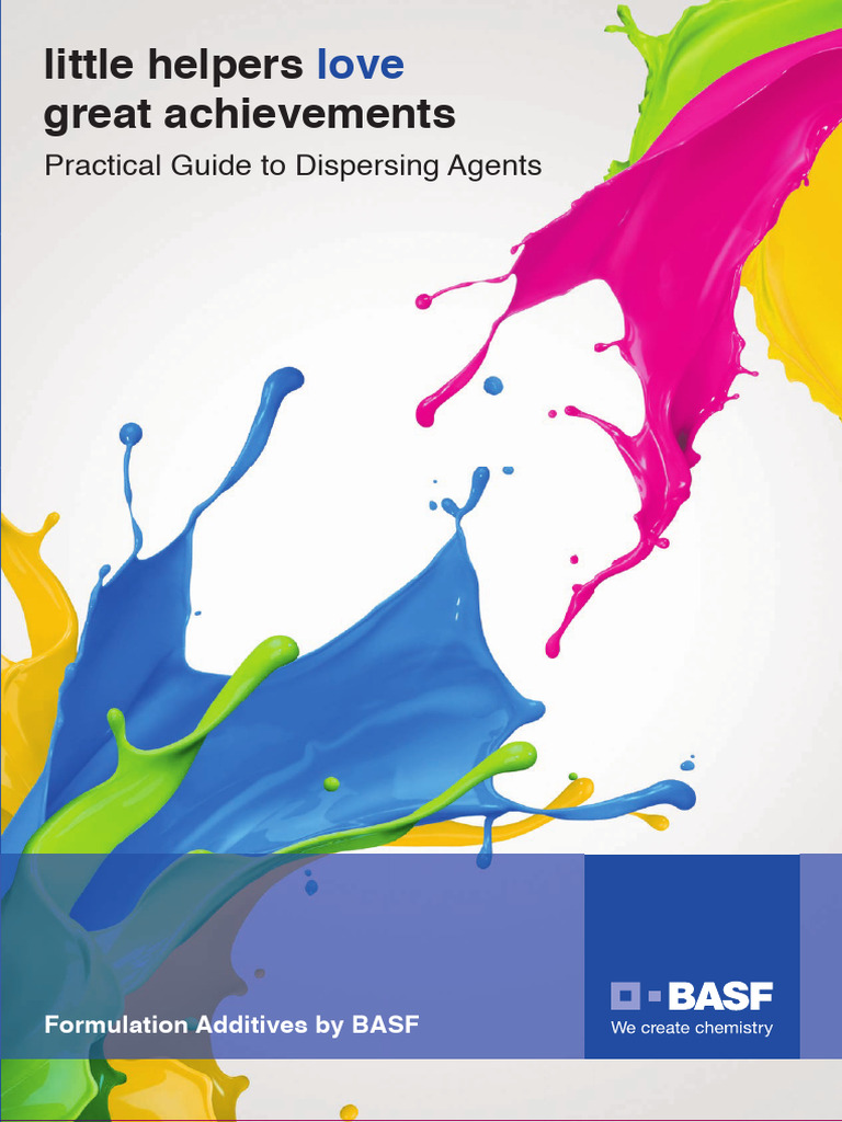Practical Guide To Dispersing Agents | PDF | Paint | Wetting