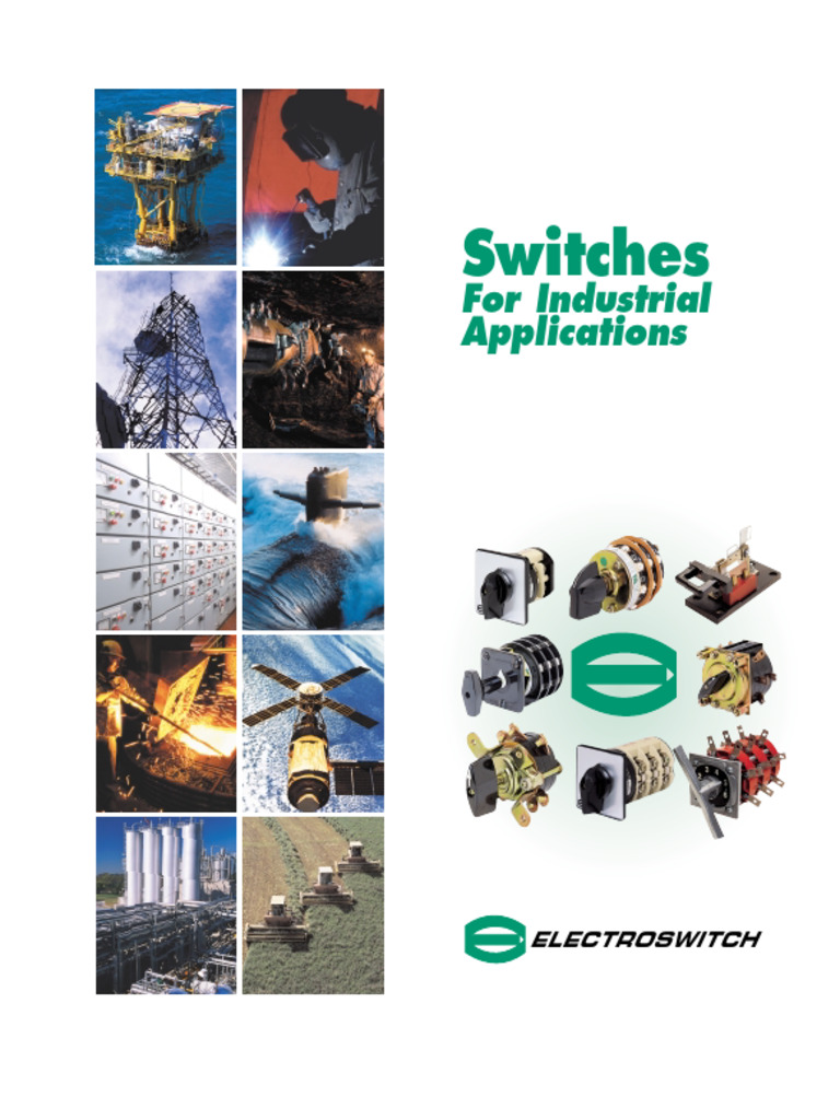 Industrial Switches Catalog | PDF | Switch | Transformer