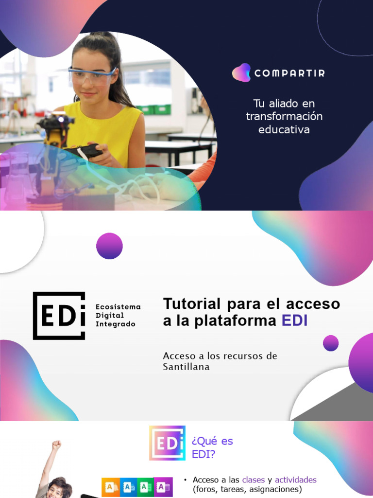 Navegación en Plataforma Edi Santillana. | PDF | Informática | Software