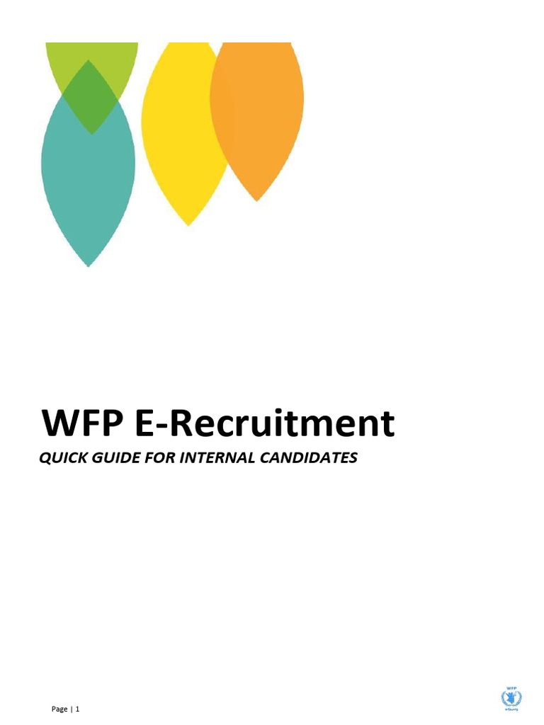 Quick Guide for Internal Candidates | PDF
