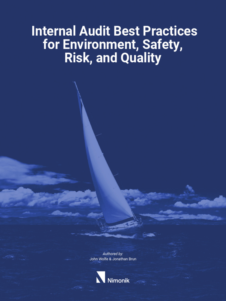 Internal Audit Best Practices Safety Environment Risk Quality | PDF ...