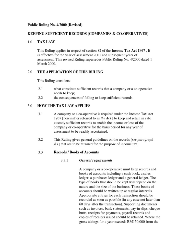 Tax 1 CHP 3 Att 2 PR 4.2000 (Revised) | PDF | Receipt | Cheque
