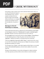 Greek Mythological Allusions Explained | PDF | Greek Mythology | Odyssey