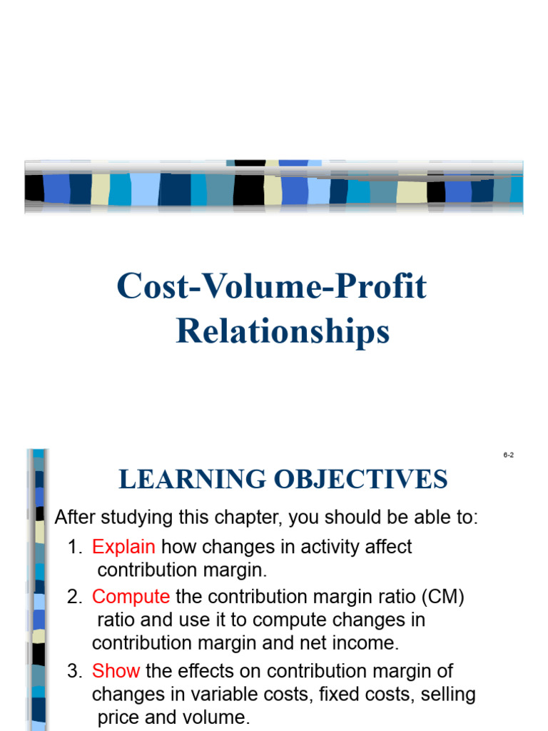 Cost-Volume-Profit Analysis Overview | PDF | Financial Accounting ...