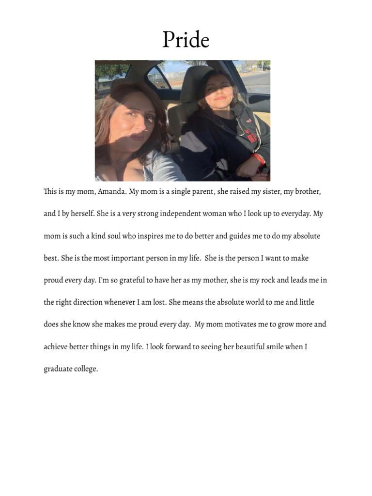 Pride Ramirez | PDF | Self-Improvement | Poetry