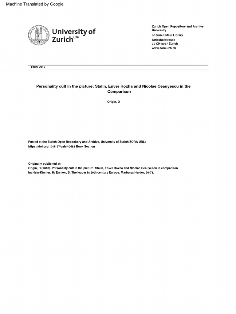 Personenkult Im Bild Stalin Enver Hoxha2-2 | PDF | Joseph Stalin ...