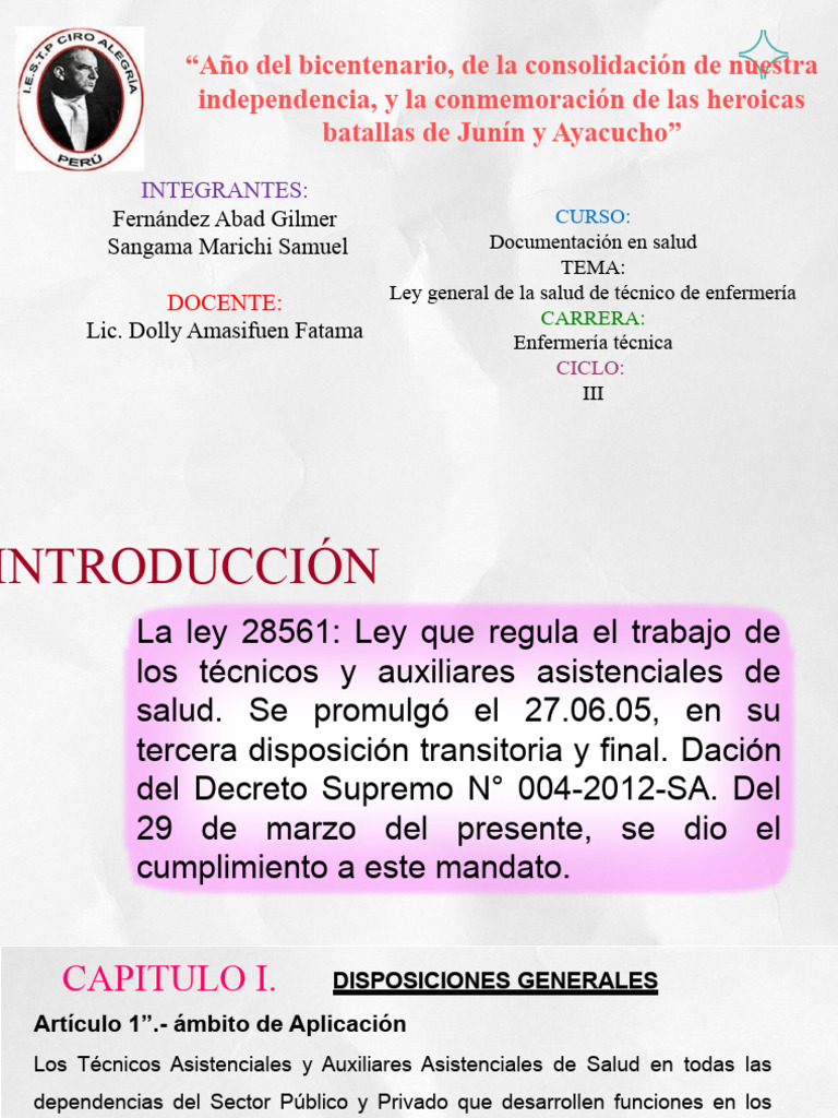 Ley Del TE | Descargar gratis PDF | Enfermería | Tiempo de trabajo