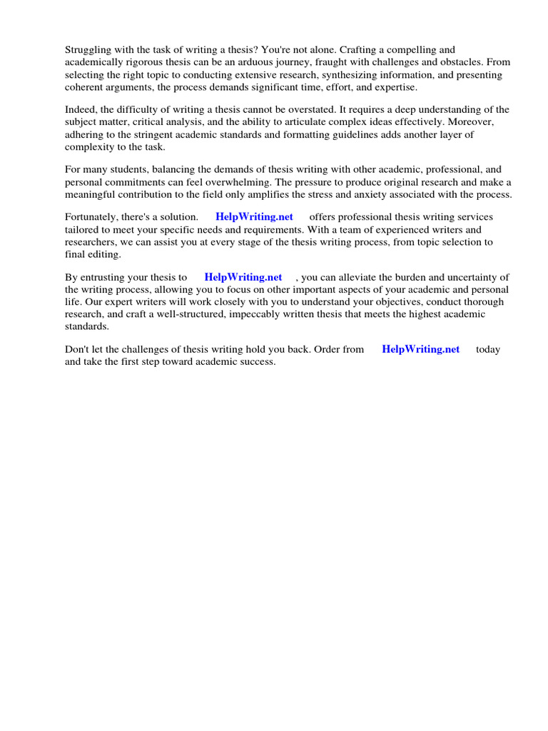 Thesis Speech Topics | PDF | Essays | Thesis