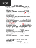 Parasitology Mcqs | PDF | Parasitism | Microbiology