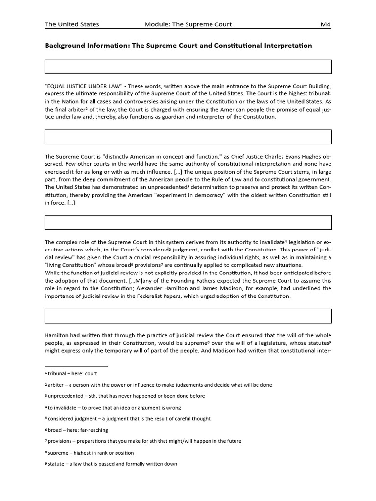 Understanding the Supreme Court | PDF | Supreme Court Of The United ...