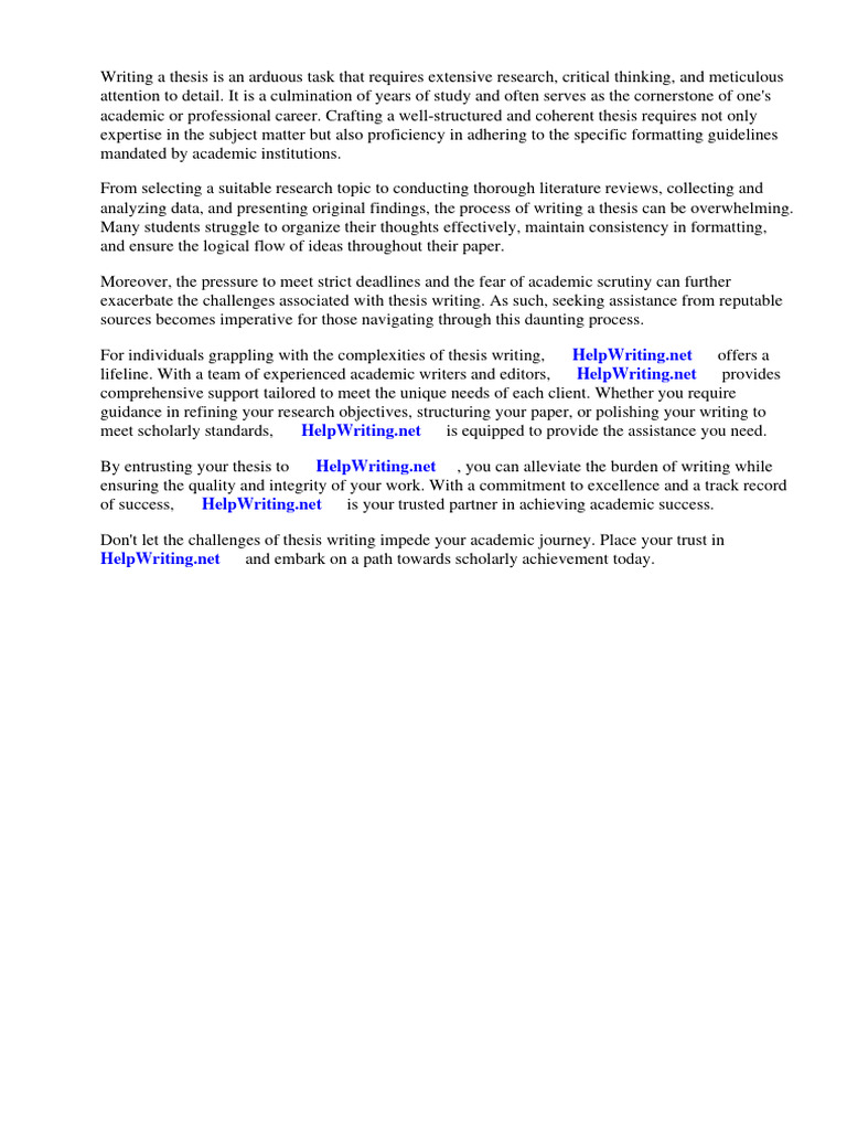 Research Paper Format Thesis | PDF | Essays | Academic Publishing