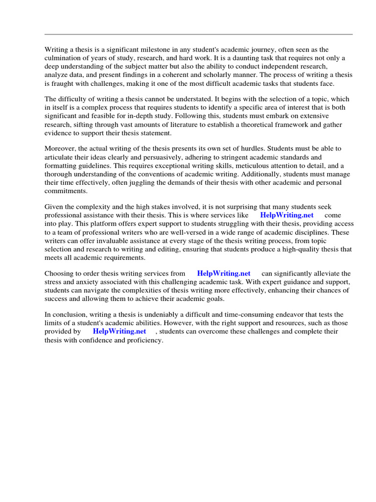 Thesis Practice | PDF | Thesis