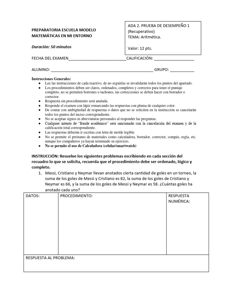 ADA2 Recuperativo | PDF