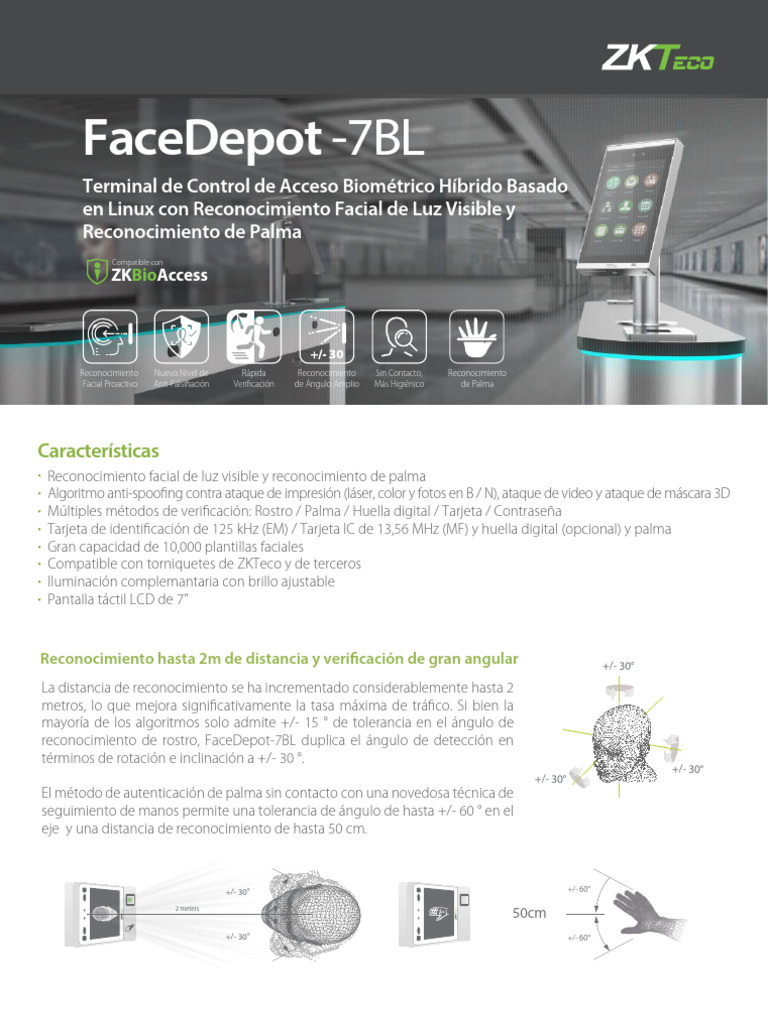 Ficha-Tecnica 7BL | PDF | Biometría | Hardware de la computadora