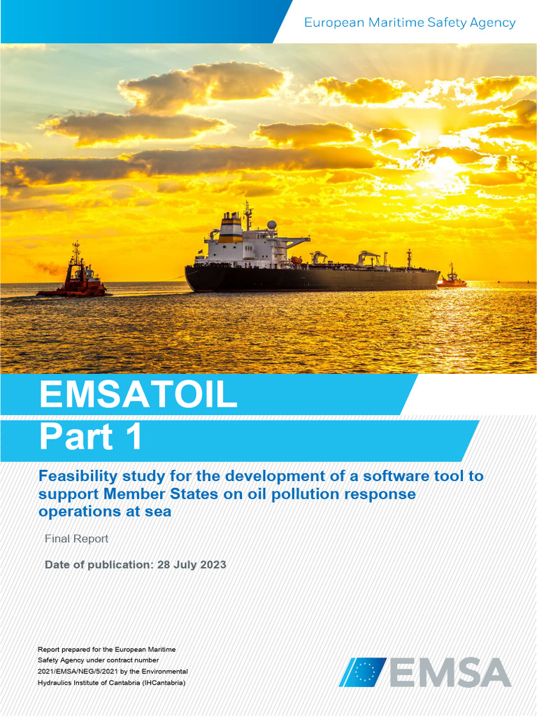 Feasibility Study FinalReport Part1 Part2 July2023 | PDF | Oil Spill | Simulation
