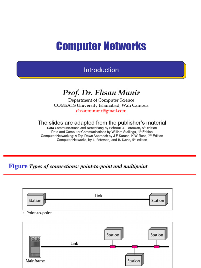 03-Introduction | PDF | Computer Network | Multiplexing