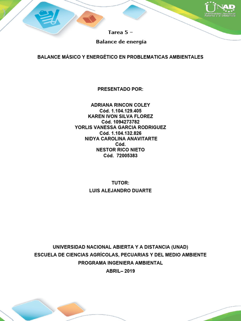 Tarea5-Grupo358081 17BALANCE | PDF