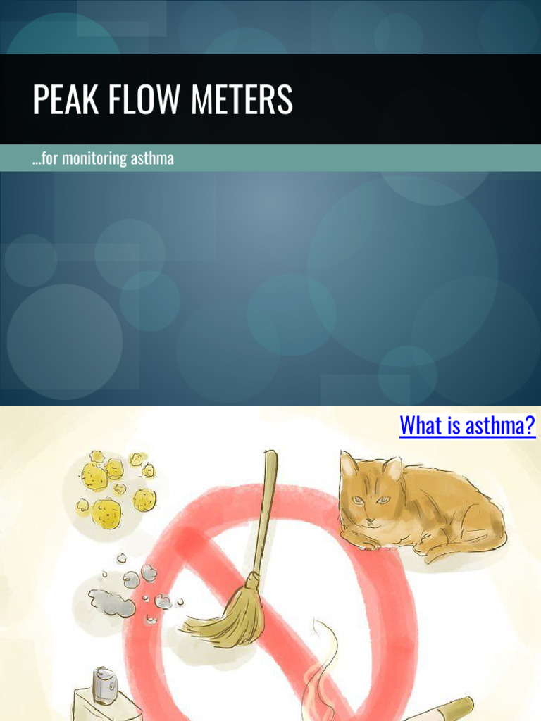 Peak flow meters | PDF | Asthma | Respiratory System